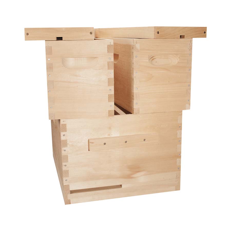 Unassembled Double Nuc Box (Deep) | Betterbee