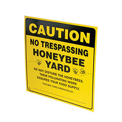 Bee Yard Warning Sign | Betterbee