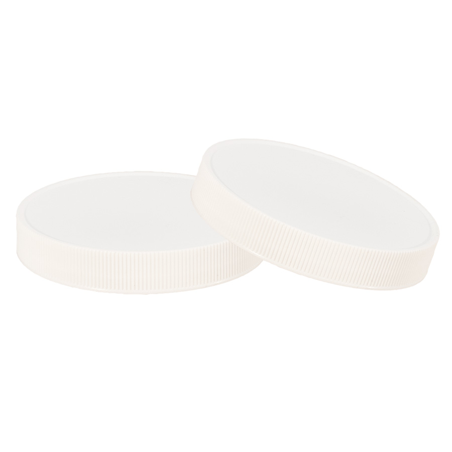 89mm White Plastic Caps: Case of 580 | Betterbee