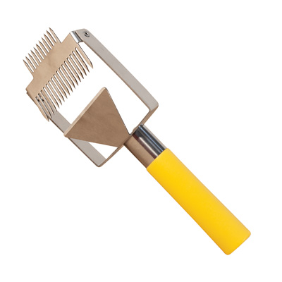 Stainless Steel Pull-Style Wax Uncapping Tool with Plastic Handle ...