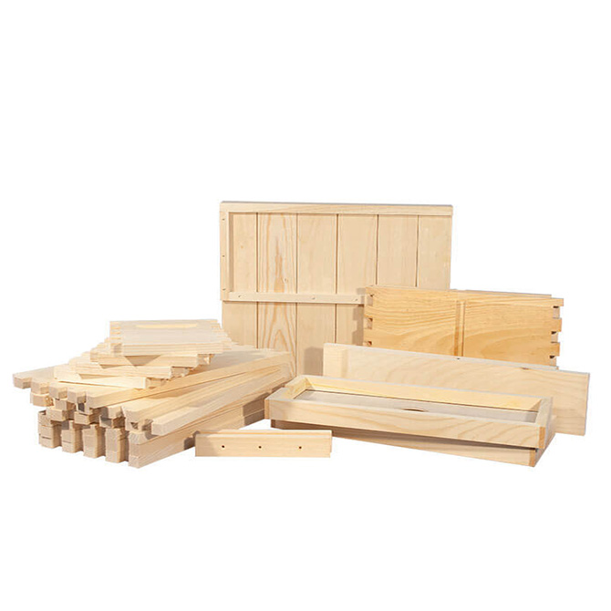 Unassembled Double Nuc Box (Deep) | Betterbee