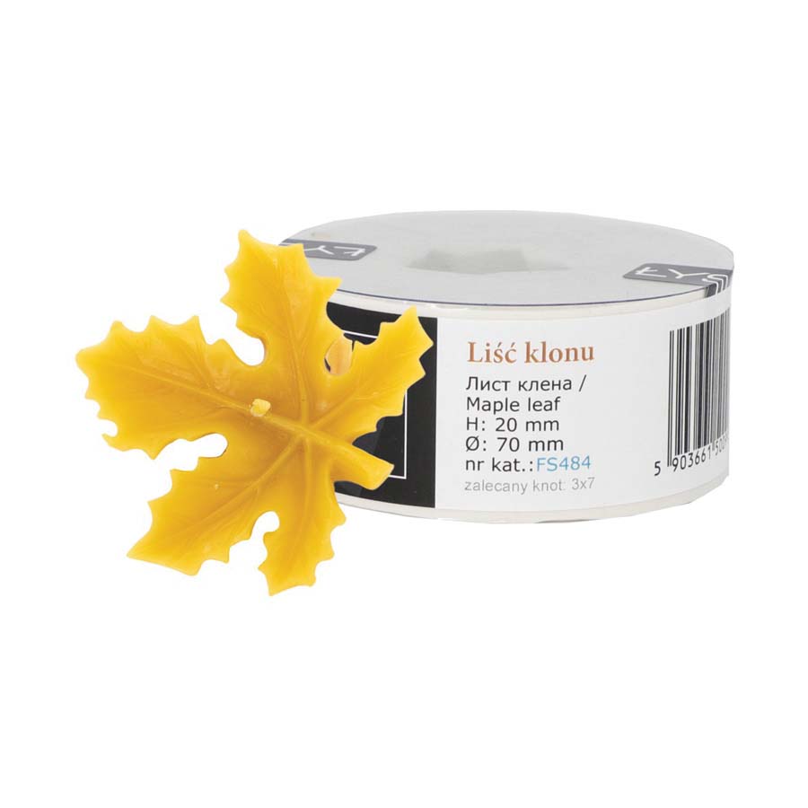 Maple Leaf Candle Mold | Betterbee