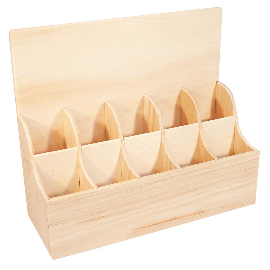 Honey Straws Wooden Display Box | Betterbee