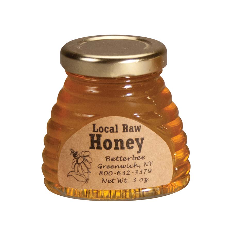 Kraft Paper Half Skep Jar Custom Honey Label | Betterbee