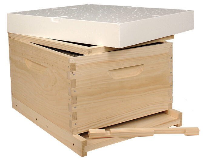 10 Frame Essentials Beehive Kit - Unassembled | Betterbee