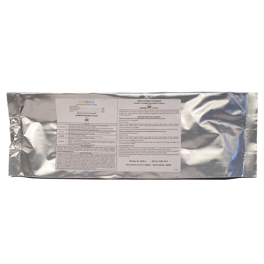 Api-Bioxal Oxalic Acid: 1000 Grams | Betterbee