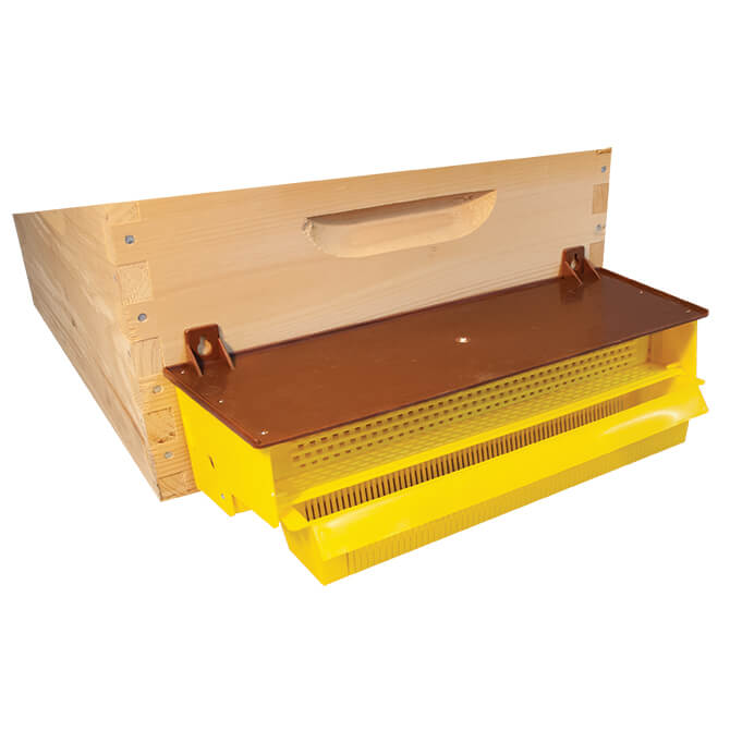 Using Pollen Traps to Collect (and Sell) Bee Pollen | Betterbee