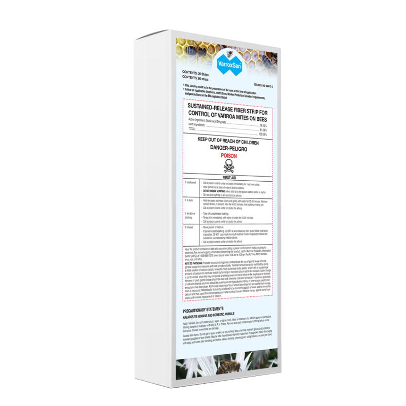 VarroxSan - 60 Strips | Betterbee